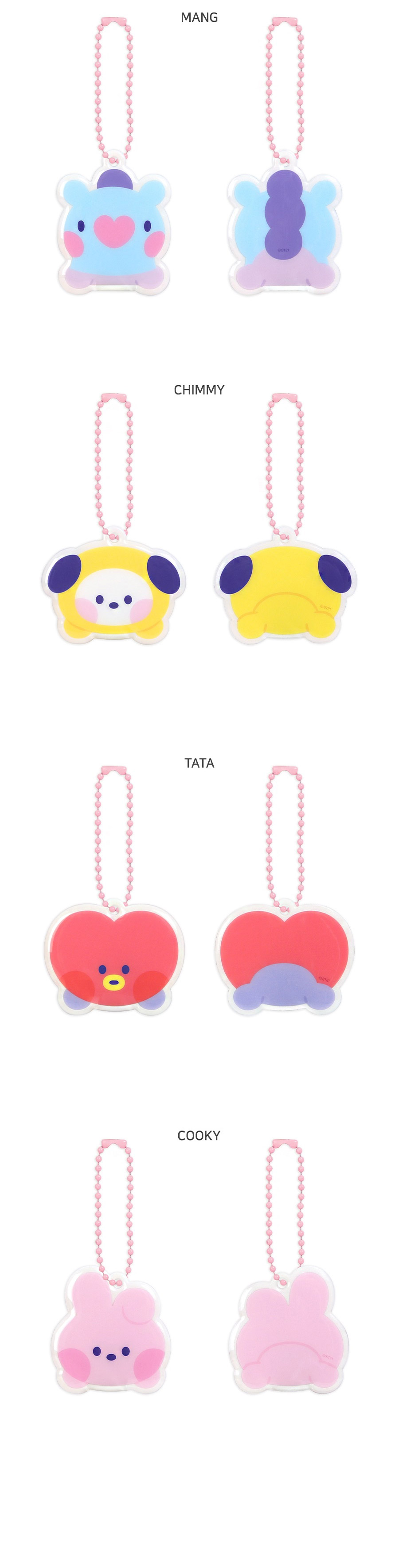 [BT21] BT21 X Monopoly Collaboration - minini Soft Keyring